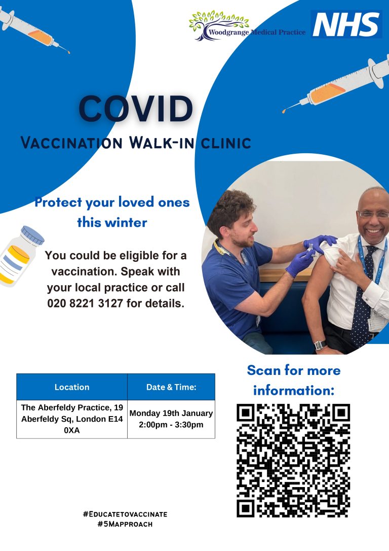 COVID Vaccination Walk-In Clinic 19/01/2026 2:00pm – 3:30pm | The ...