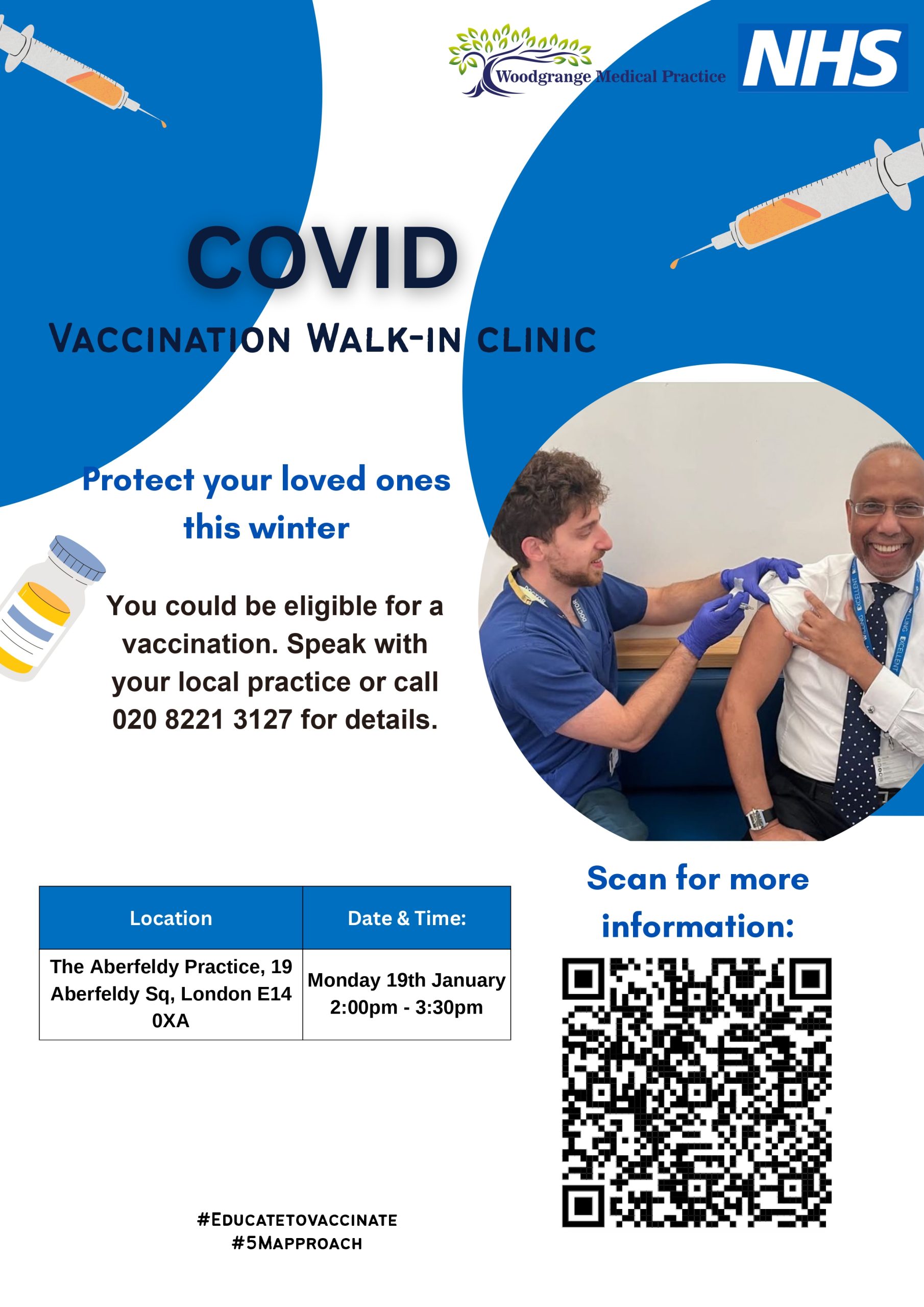 COVID Vaccination Walk-In Clinic 19/01/2026 2:00pm – 3:30pm | The ...